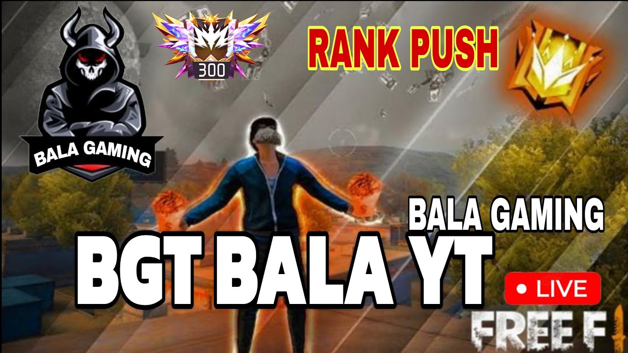 FF SOLO RANK PUSH PLAYING 😈 BALA BALA YT & BALA GAMING //தமிழ் is live ...