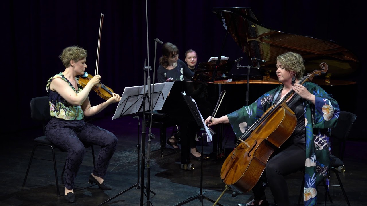 Laura Netzel, pseud. N.Lago (1839-1927): Pianotrio op.78, 2. movement ...