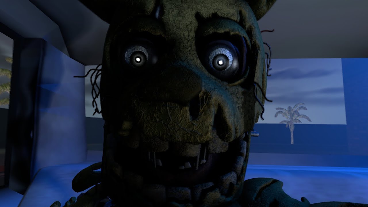 springtrap gets arrested - YouTube