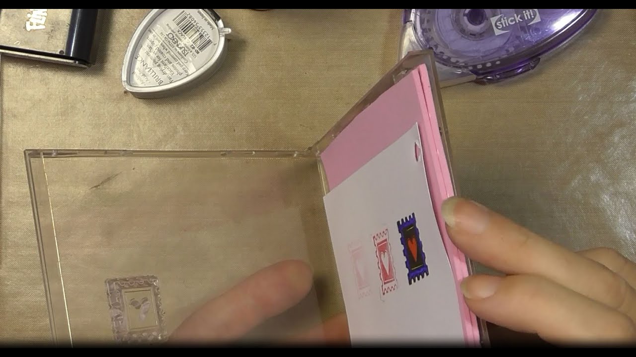 DIY Hinged Stamp Positioner - YouTube