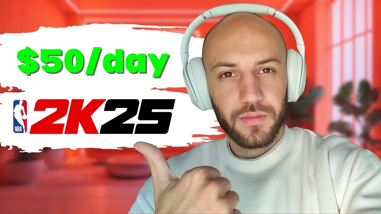 How to Make Money Playing NBA 2k25 & NBA 2k24 on GamerSaloon - YouTube