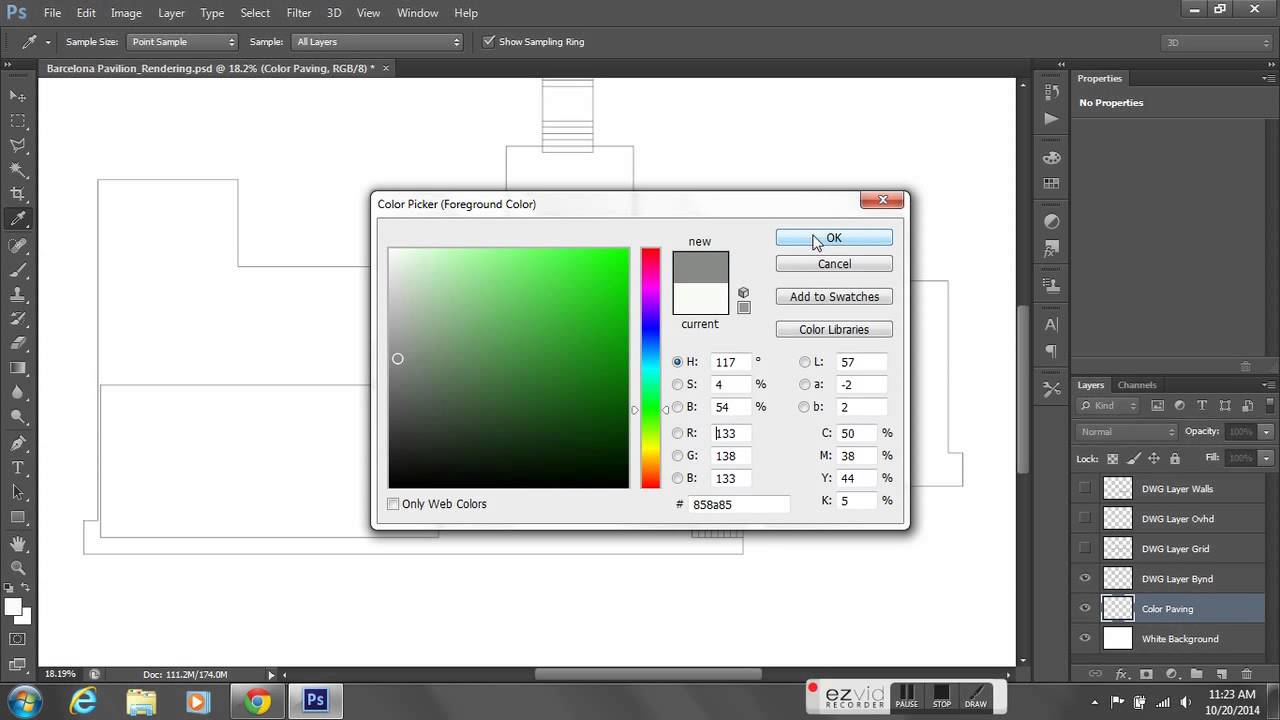 Rendering - Photoshop - Tutorial 01 - Paint Bucket - YouTube