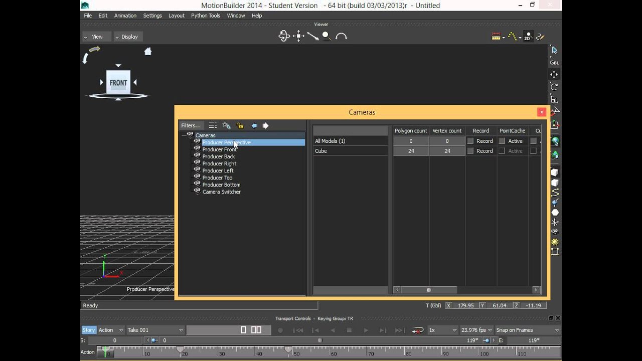 الدرس (7)موشن بلدر Autodesk MotionBuilder 2014 - YouTube