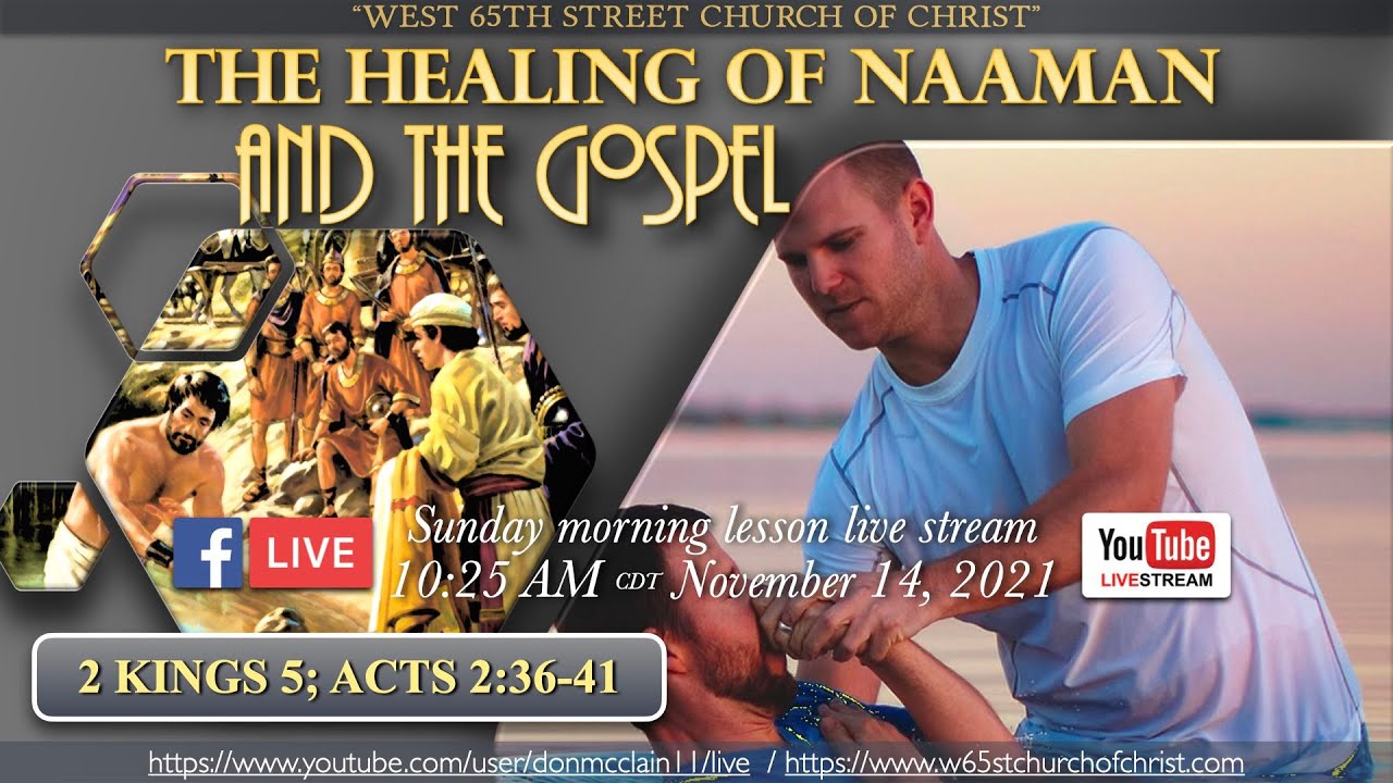 “THE HEALING OF NAAMAN & THE GOSPEL" - YouTube
