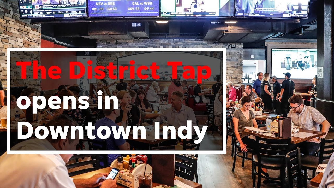 What to expect at The District Tap in Downtown Indy - YouTube