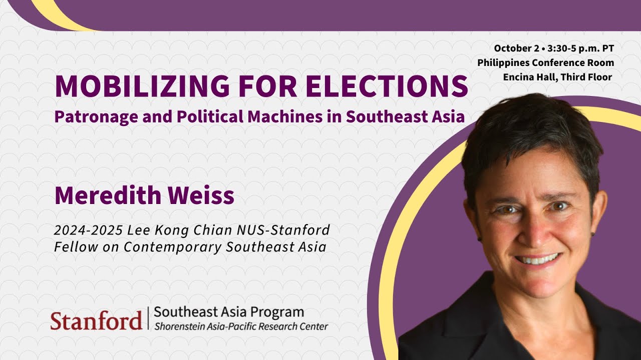 Mobilizing for Elections: Patronage and Political Machines in Southeast ...