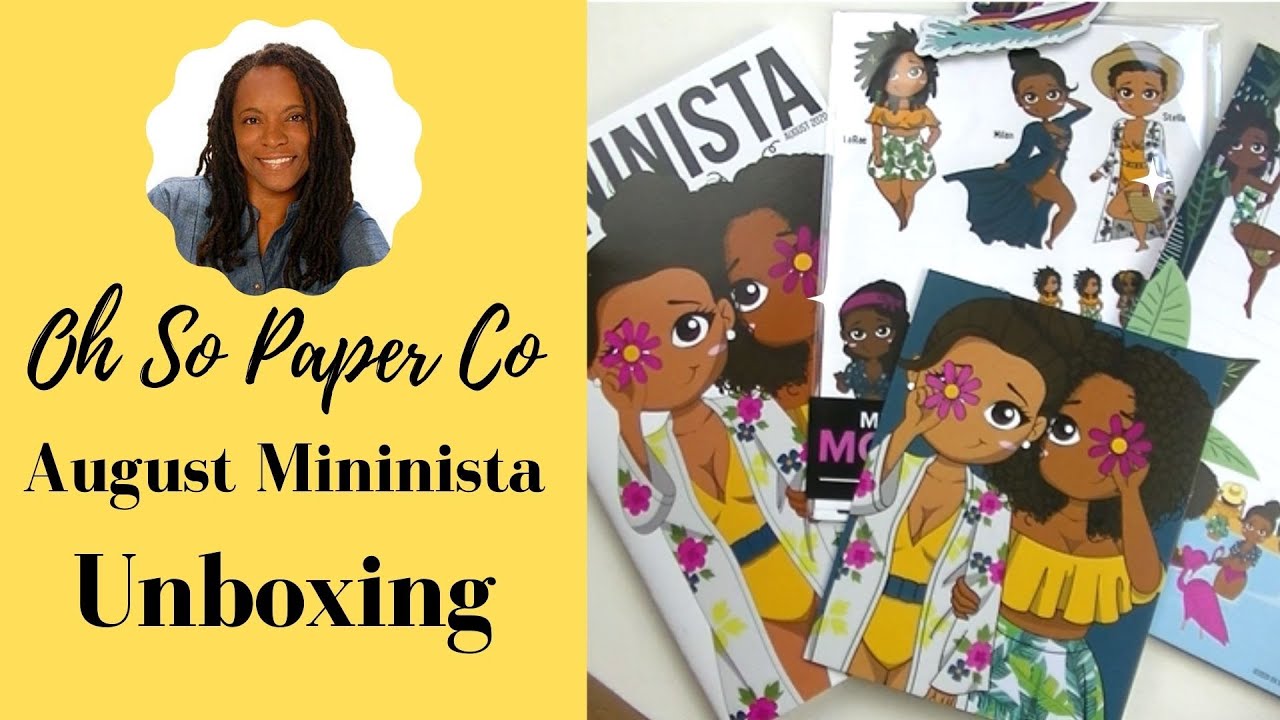Oh So Paper Co || August Unboxing - YouTube