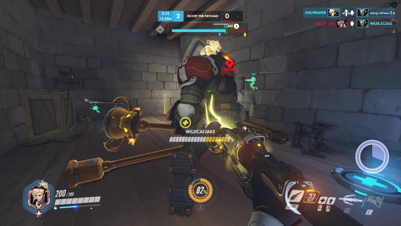 BILL'S INSANE OVERWATCH PLAY - YouTube
