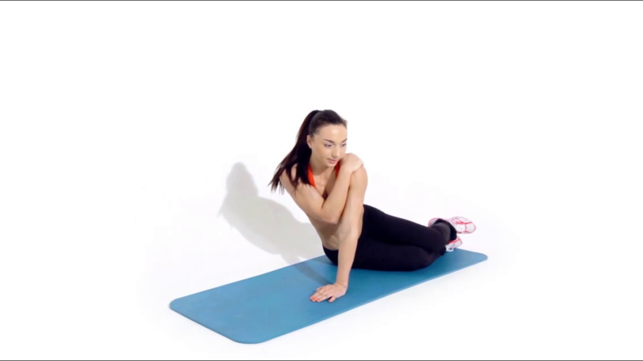 one arm triceps push up - YouTube