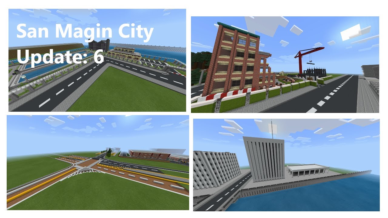 (Minecraft) "San Magin City" Update: #6 (5-31-21) - YouTube