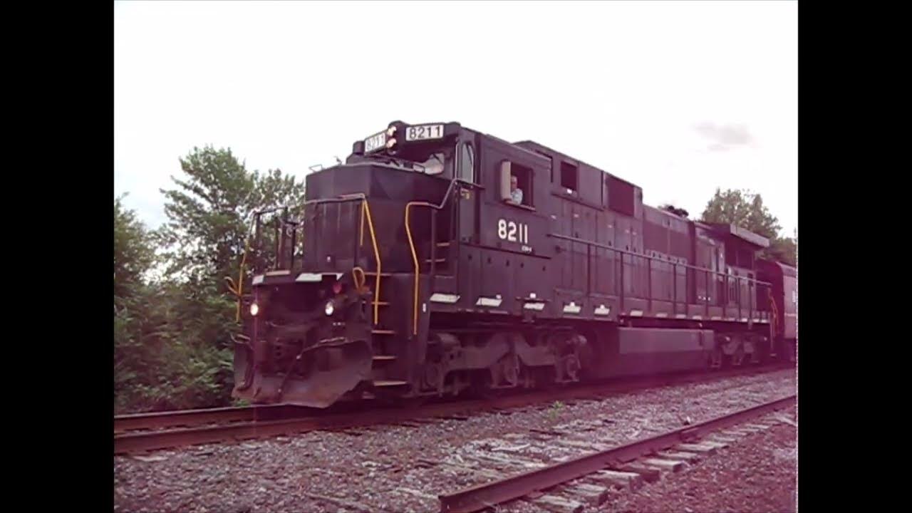 20140823C August 23 2014 Pennsylvania Northeastern Railroad Bethlehem Branch excursion C39-8 ...