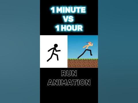1 minute vs 1 hour #animation #pivot - YouTube