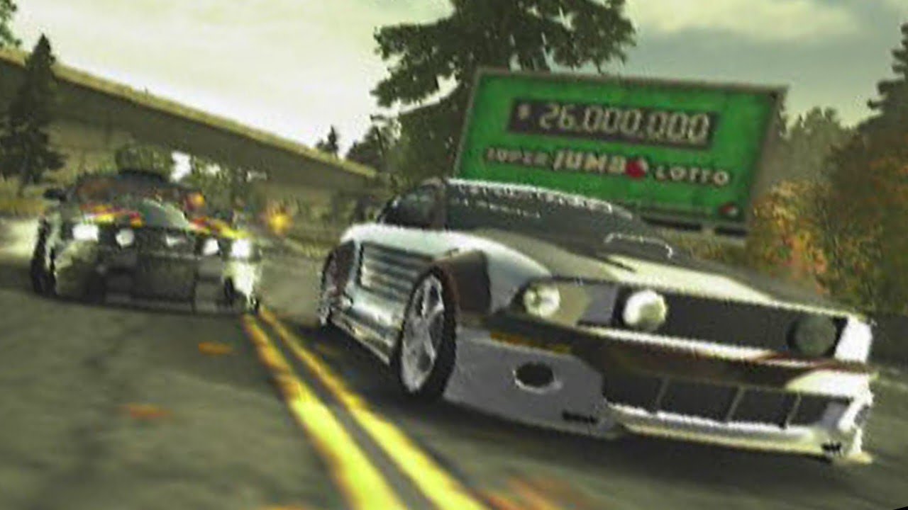 Razor's Mustang vs Jade Barrett - NFS Most Wanted PS2 - YouTube