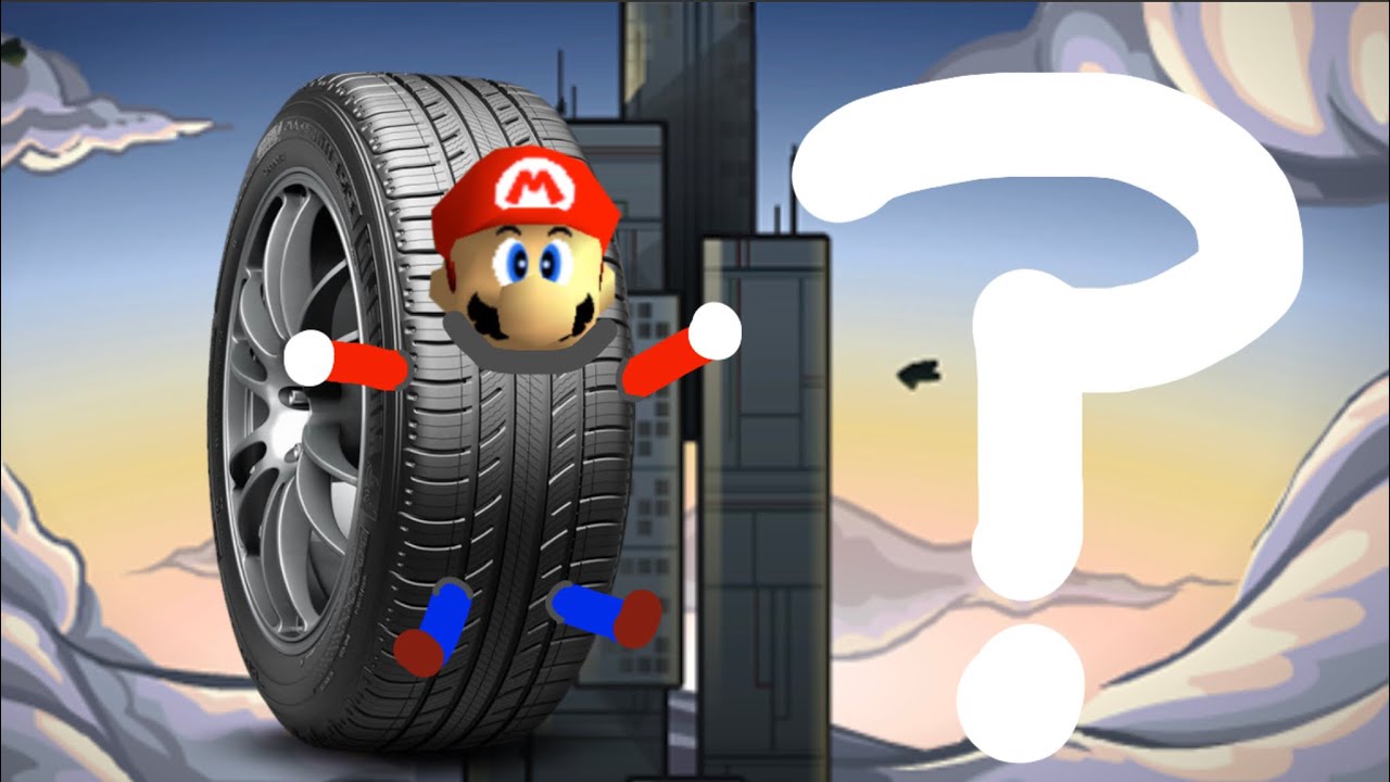 Mario is a tire? - YouTube