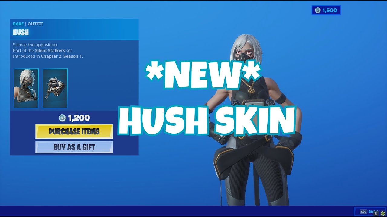 *NEW* Hush Skin..! | Revel + Infectious Emotes - YouTube
