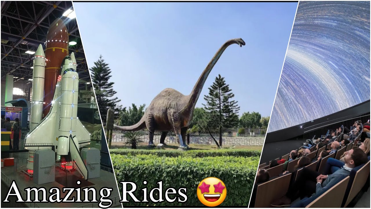 Science City Amazing Theaters shows , Rides and Jurassic Park 🤩 - YouTube
