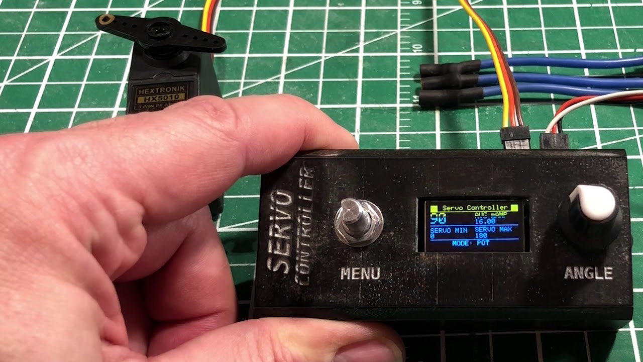 Servo Controller DIY based on Arduino - YouTube