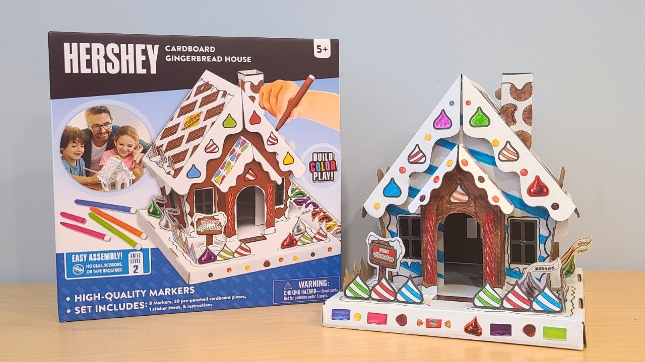 Hershey Gingerbread House - YouTube