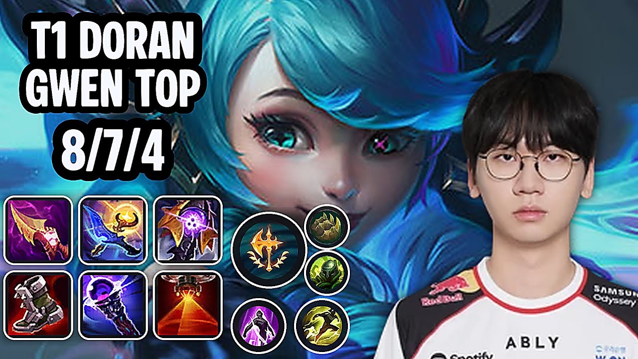 T1 Doran Gwen Top SoloQ Replay 20260215 - YouTube