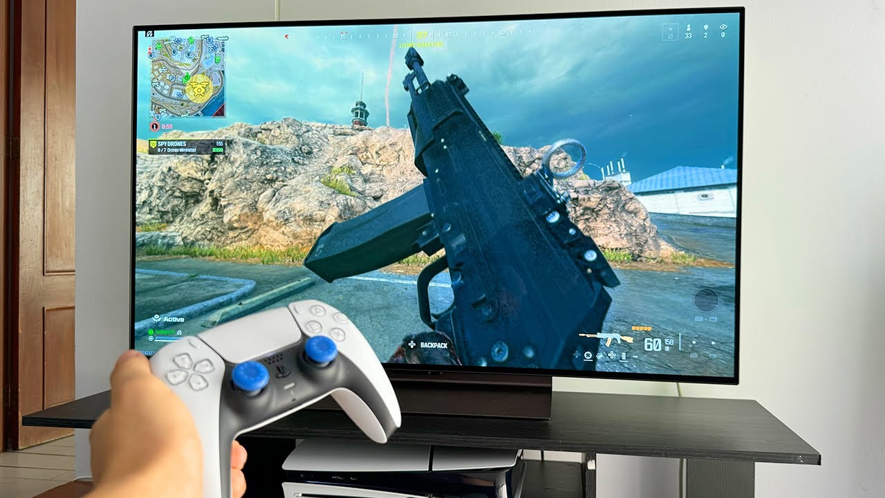 Warzone 3 PS5 Slim Gameplay 4K 144hz HDR | LG OLED C4 48" Best Oled ...