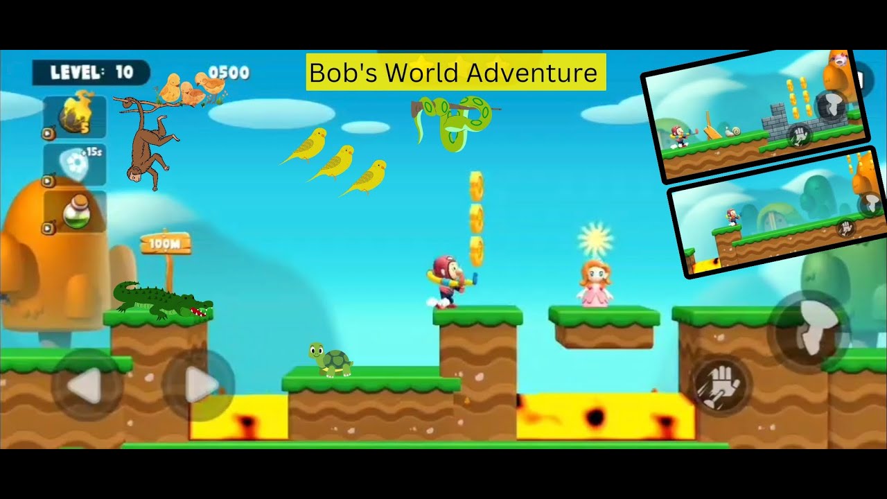 Bob's World Adventure Level 10 AndroidGameplay - YouTube
