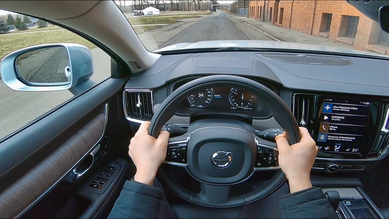 VOLVO v90 Cross Country B5 D | 235 HP | POV TEST - YouTube