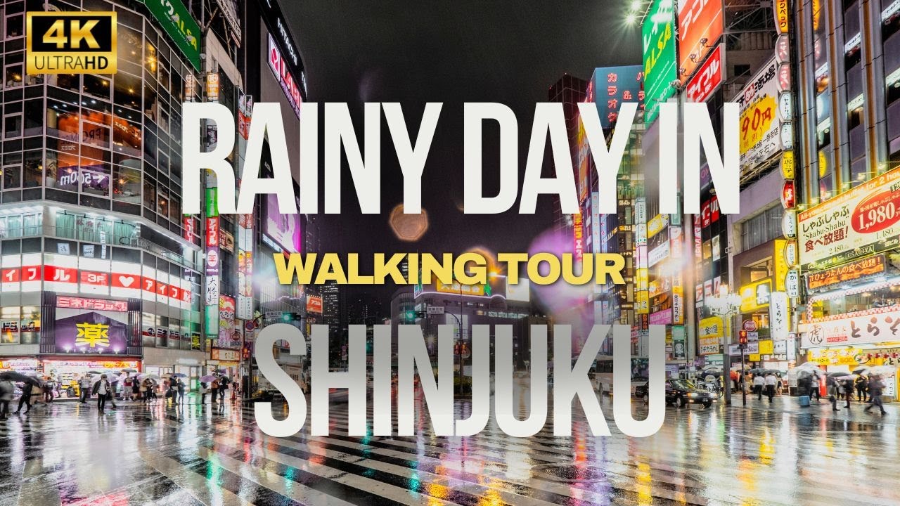 4K Walking Tour: Shinjuku, Tokyo, Japan - YouTube