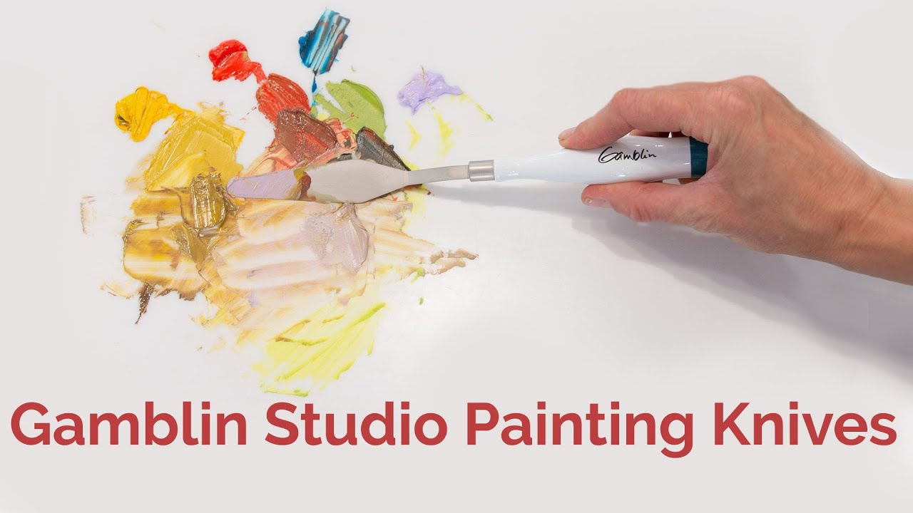 Cheap Joe's 2 Minute Art Tips - Gamblin Studio Painting Knives - YouTube