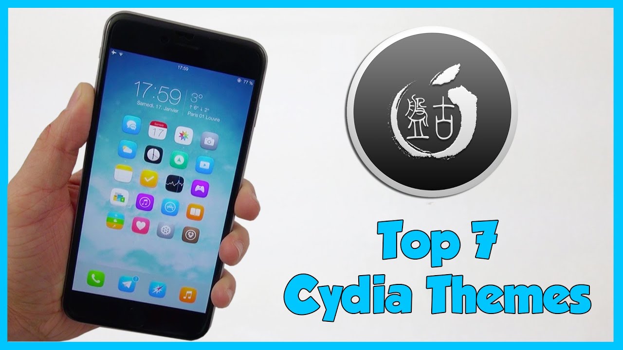 Top 7 Best iOS 8 Cydia Themes pour iPhone & iPod Touch - YouTube