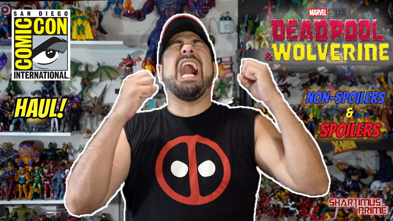 Video - SDCC 2024 Figure Haul + Deadpool & Wolverine Movie Review ...
