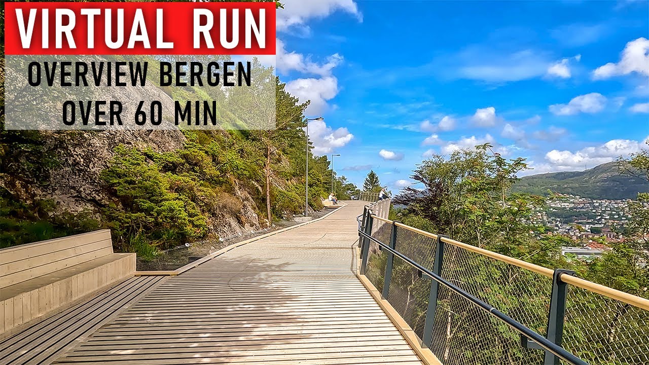 Treadmill Workout in Bergen, Norway | Virtual Running Videos Scenery ...