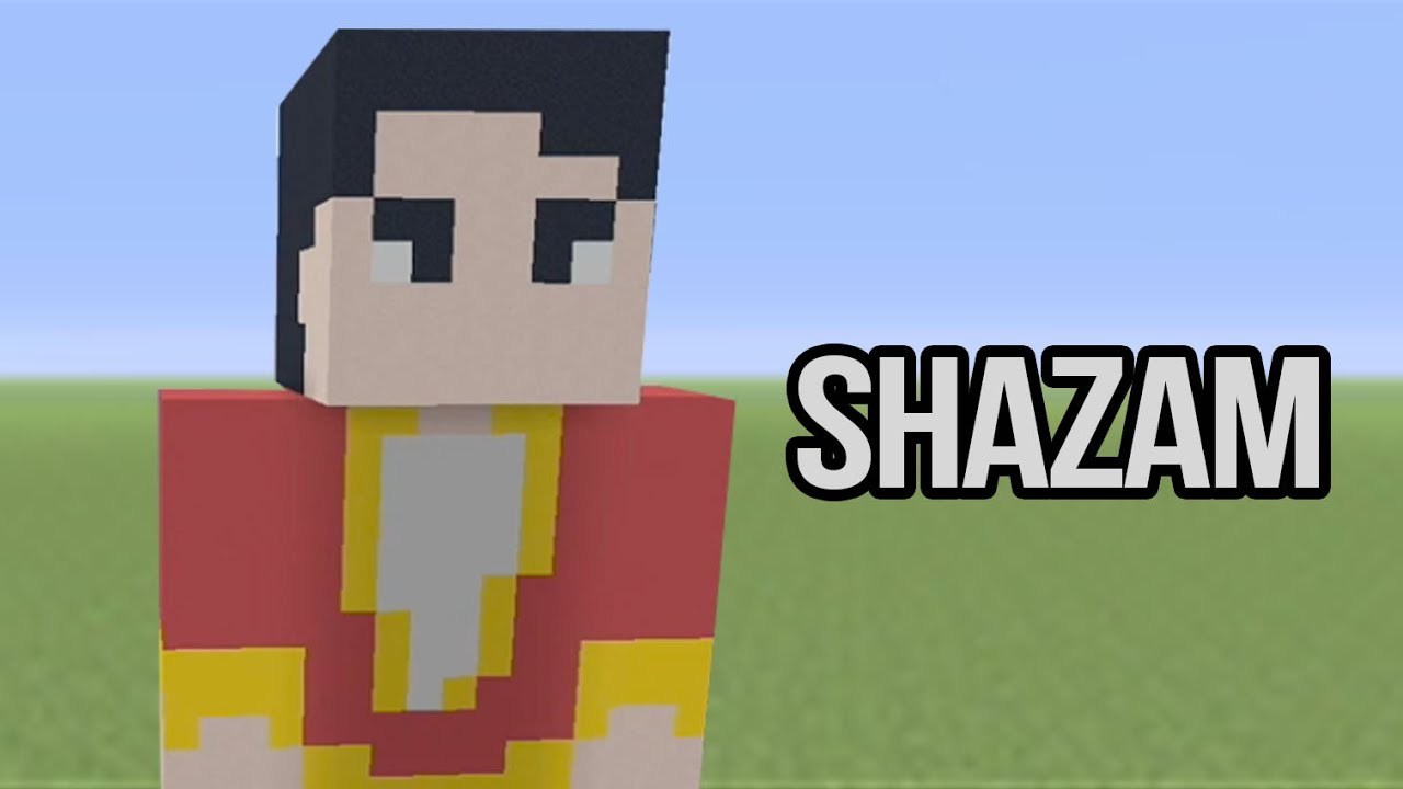Minecraft | How to Build Shazam - YouTube
