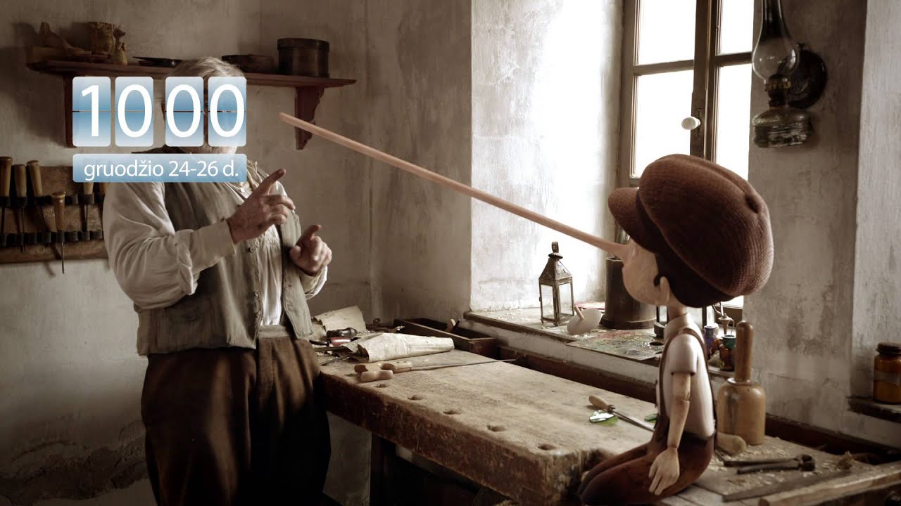 Pinokis: gruodžio 24-26 d. serialo anonsas - YouTube