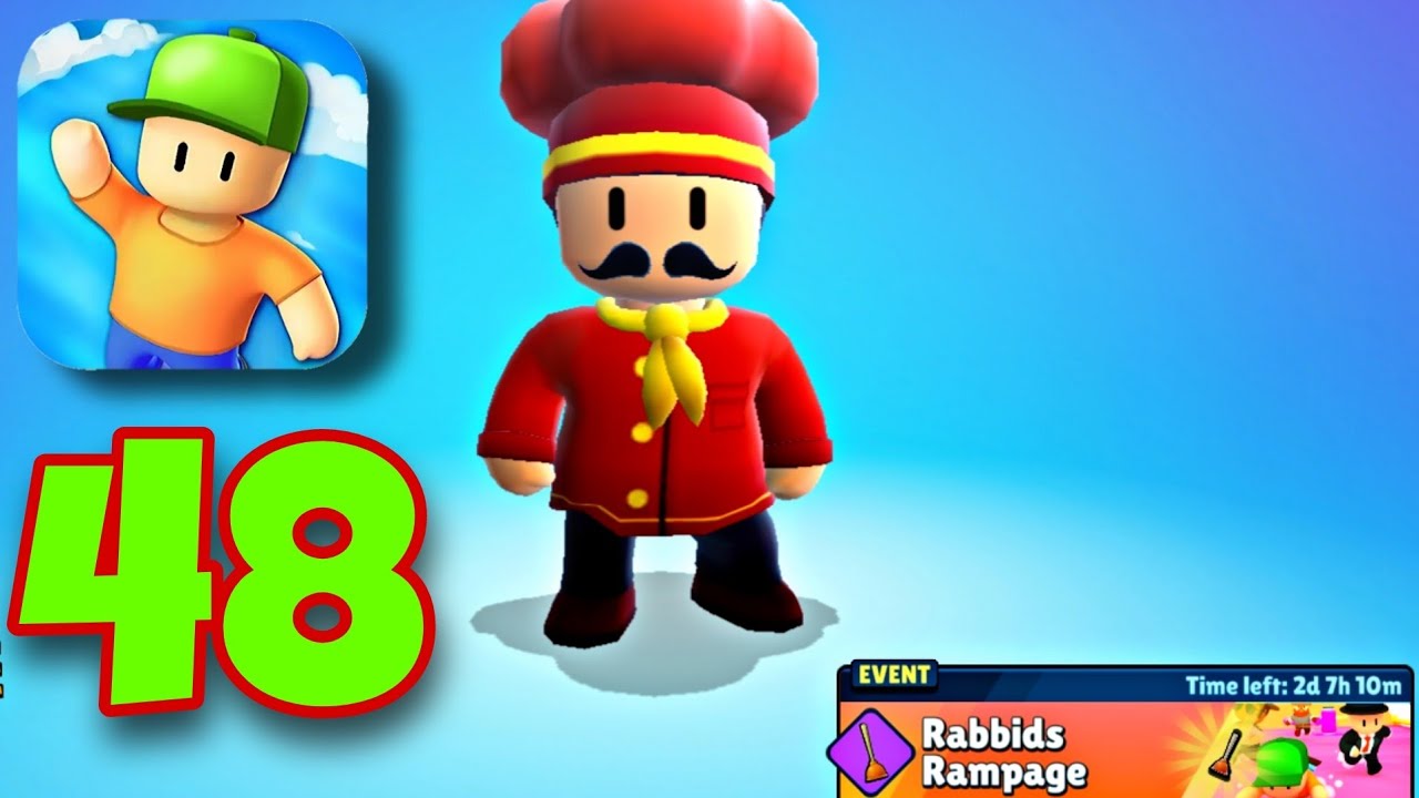 Stumble Guys - Rabbids Rampage - Gameplay Walkthrough (Part 48) [iOS ...