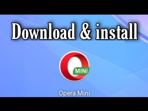 Cara Download dan install Opera Mini ■ tanpa gagal ■ atasi aplikasi opera mini tidak bisa diinstal