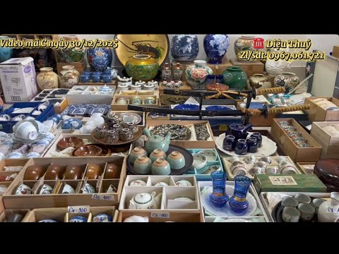 🌸🌸 Bình hoa, bộ trà, kiếm Nhật decor và các sản phẩm gốm sứ Nhật tuyển chọn ☎️0967061721