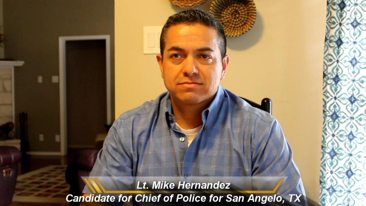 Interview with Lt. Mike Hernandez - Candidate for Chief of Police - YouTube