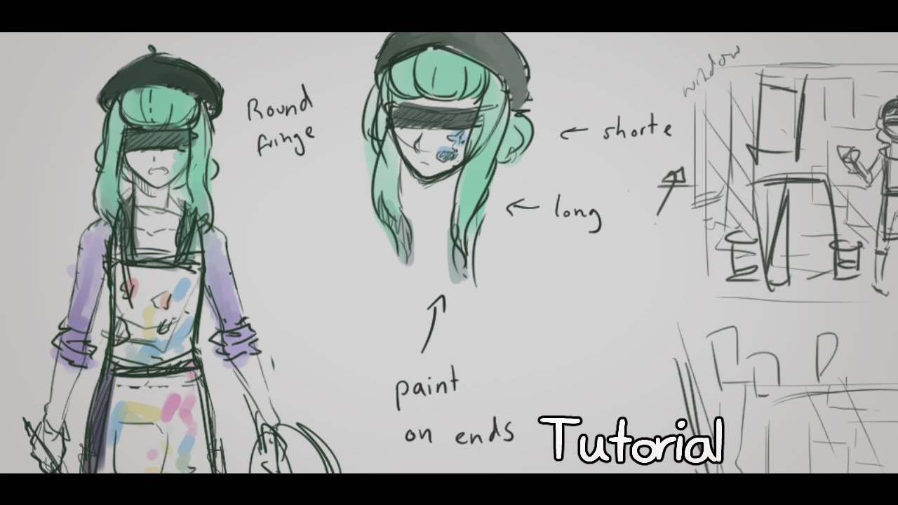 【Tutorial(?)】Illustrating for Vocaloid Songs - YouTube