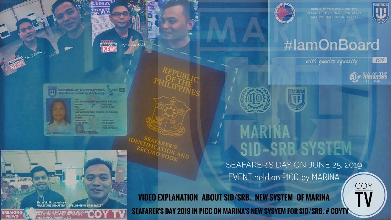 Seafarer's day June 25, 2019 in PICC on the NEW SYSTEM of MARINA for ...