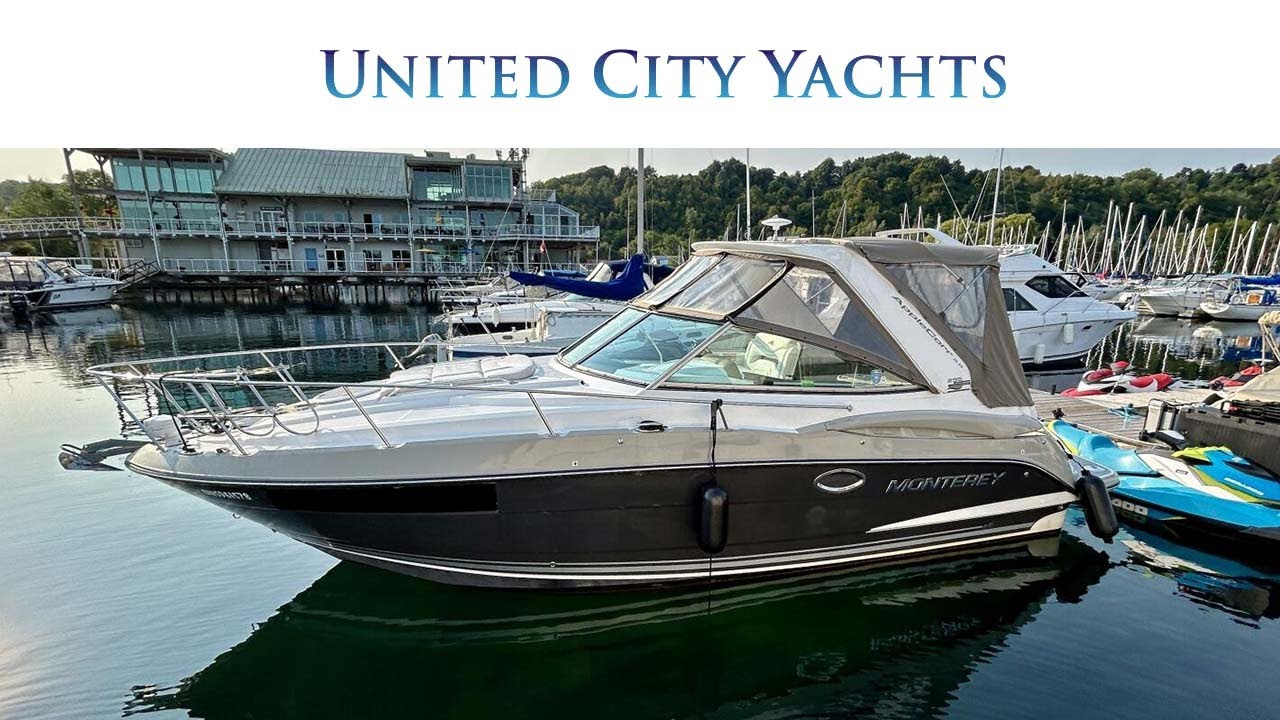 Monterey 295 Sport Yacht 2018 - YouTube