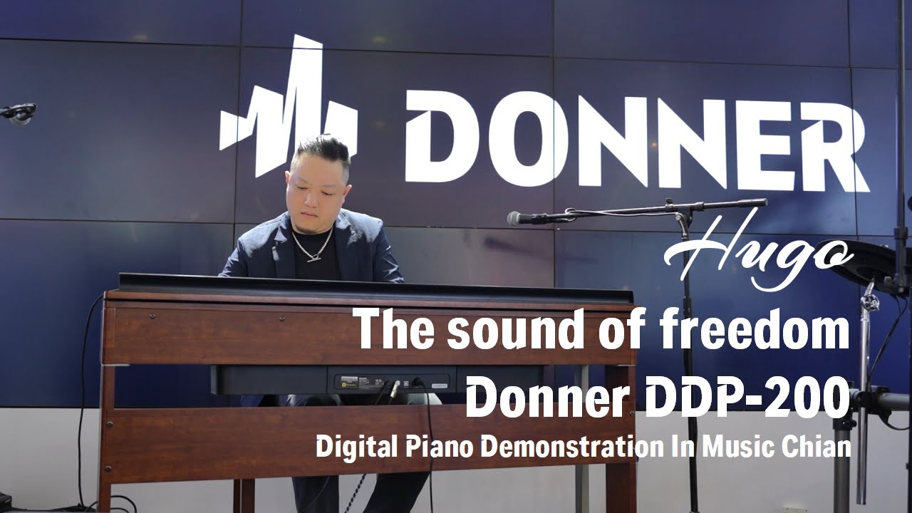 Free Your Jazz Mind I Donner Artist Hugo Demonstrate DDP-200 In Music ...
