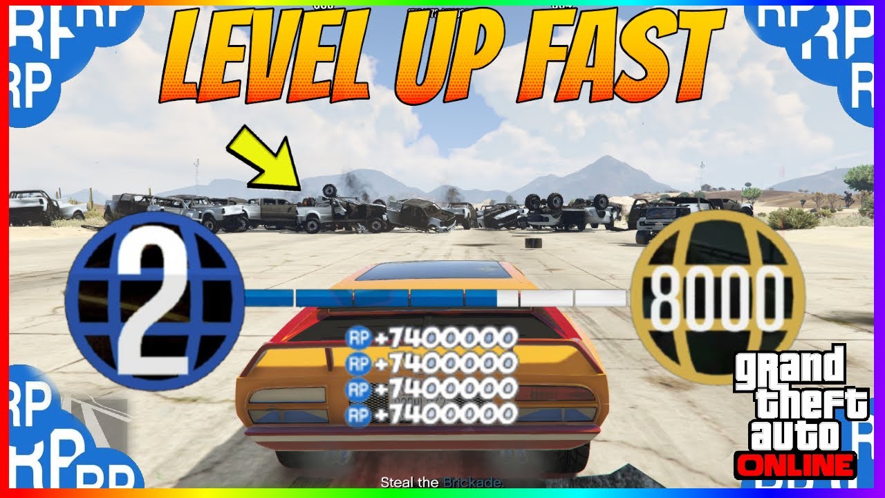 *SOLO* How To Level Up FAST Using This INSANE RP METHOD In GTA 5 Online ...