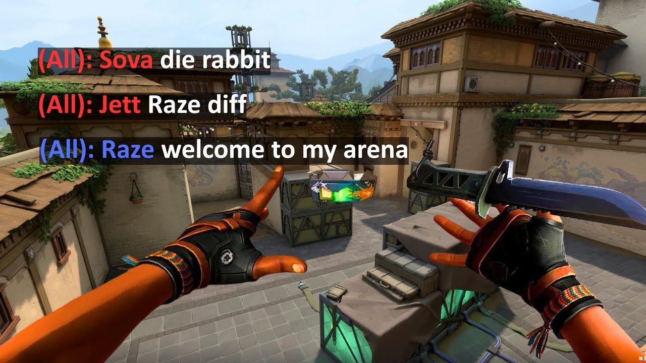 Making Enemies Rage with My Raze Movement in Valorant - YouTube