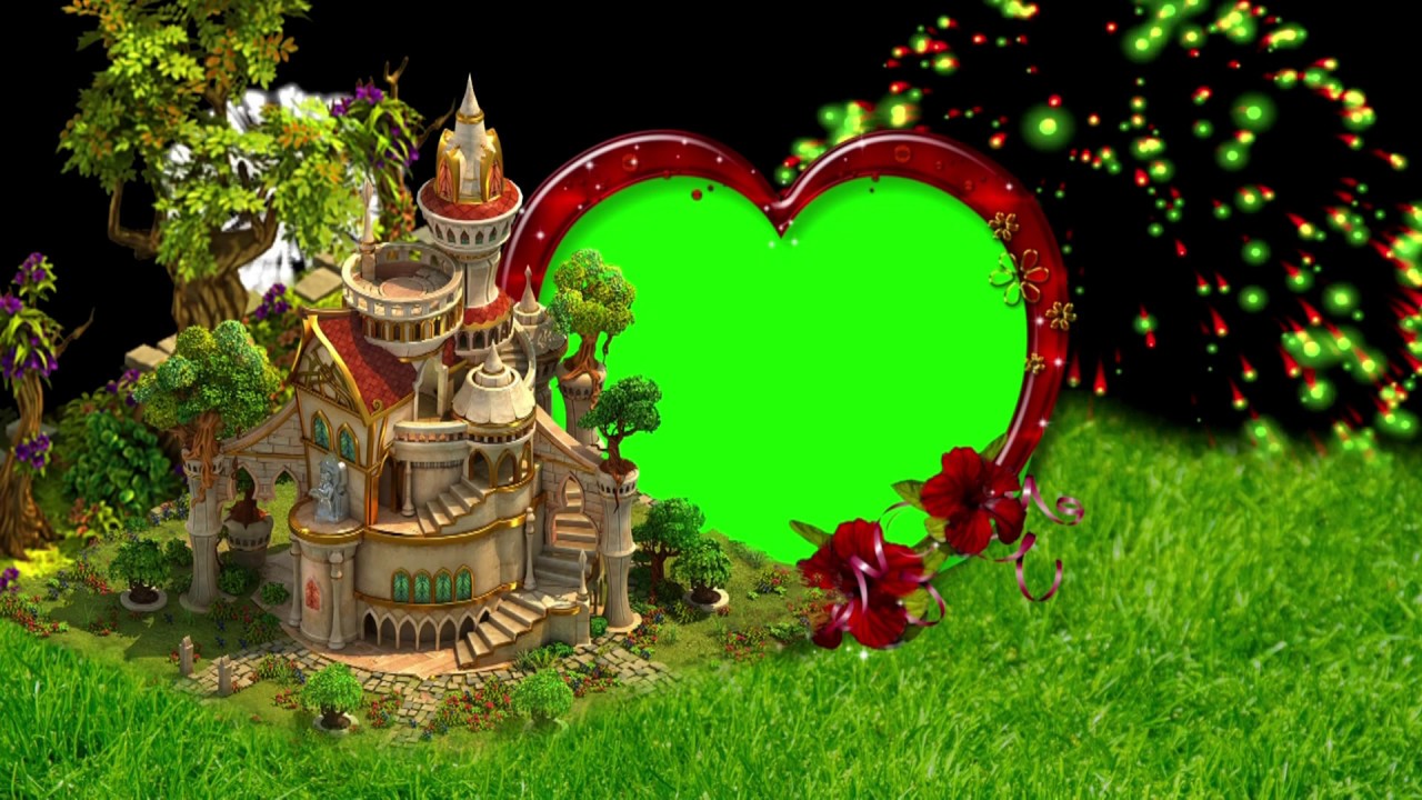 Love frame Wedding Green screen 115 // Shaadi Photo Frame effects HD ...