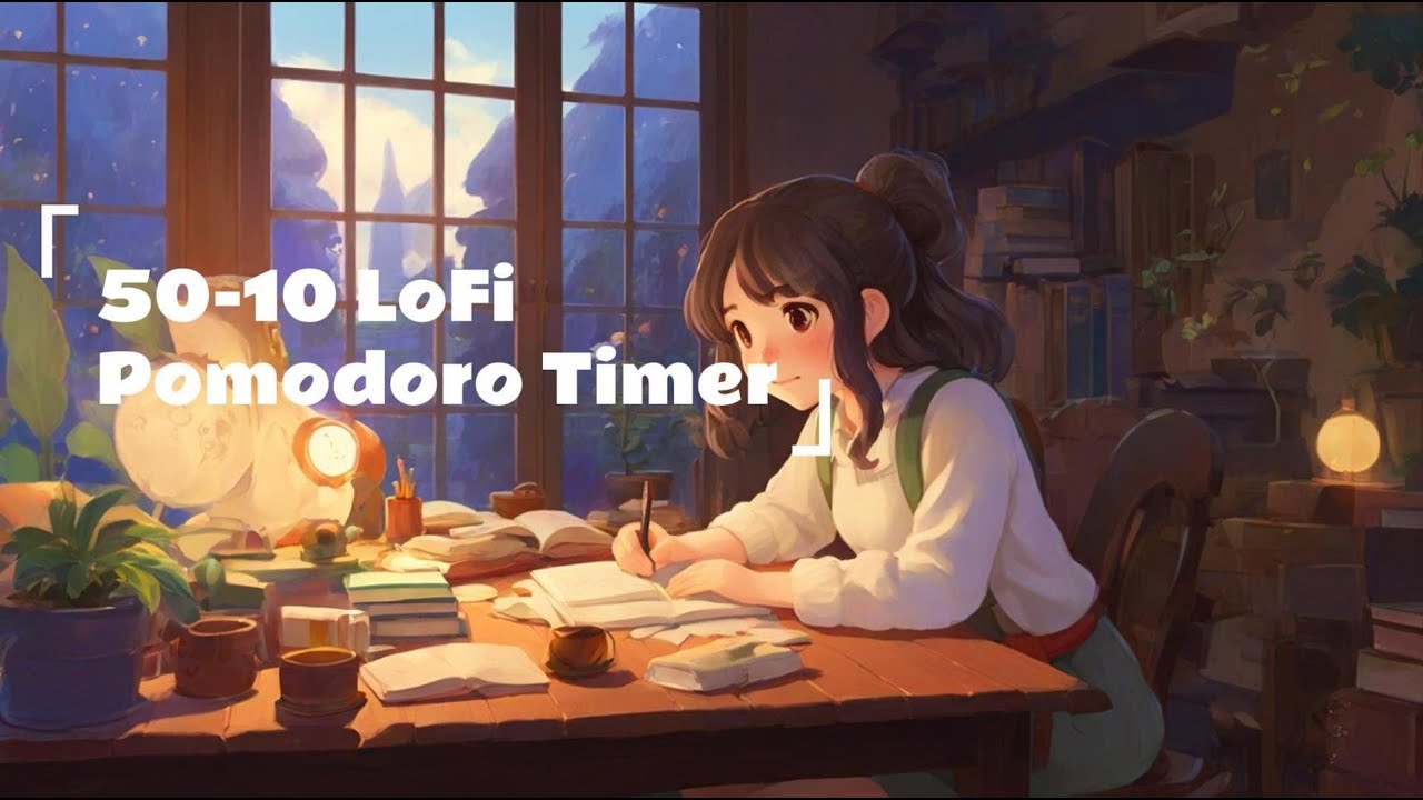 50/10 LoFi Pomodoro Timer: Deep focus, Study With Me - YouTube