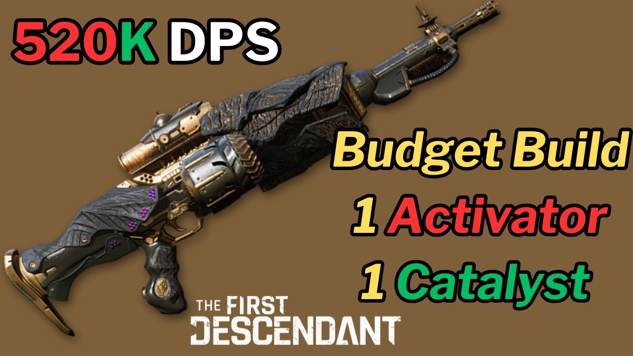 Budget TAMER Build First Descendant - Clear Campaign Easily - YouTube
