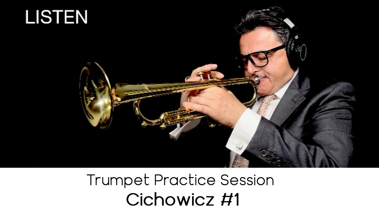 Trumpet Practice Session "Cichowicz #1" - Andrea Giuffredi - YouTube