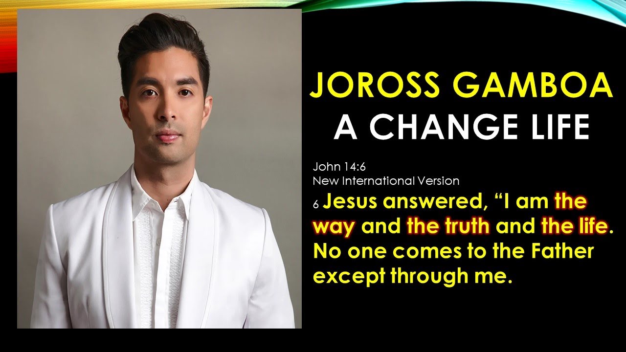 JOROSS GAMBOA, A change life HE CLAIMS JESUS CHRIST IS HIS LORD ...