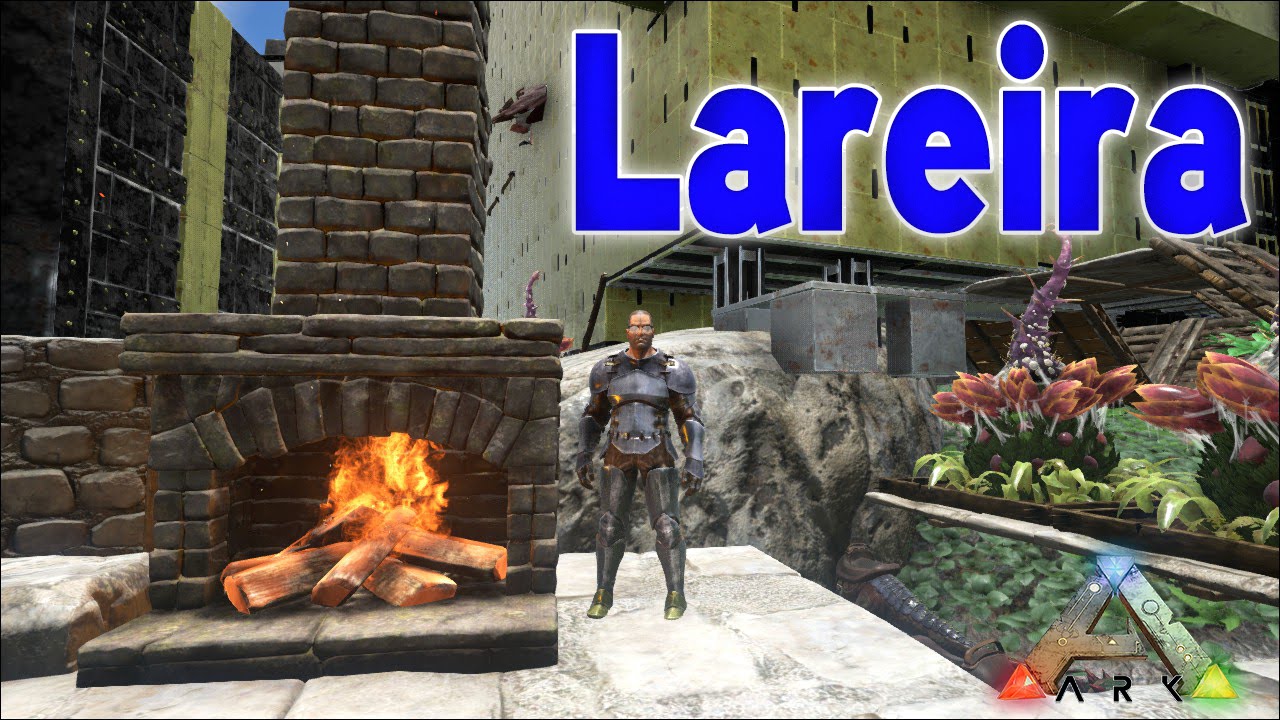 ARK: Survival Evolved - UPDATE - Stone Fireplace/ Lareira de Pedra ...