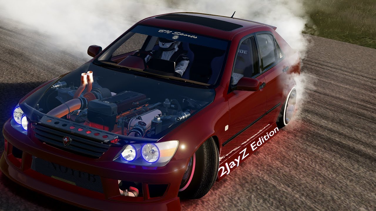 WRDZ Toyota Altezza 2JZ Drifts EASILY! (links) - YouTube